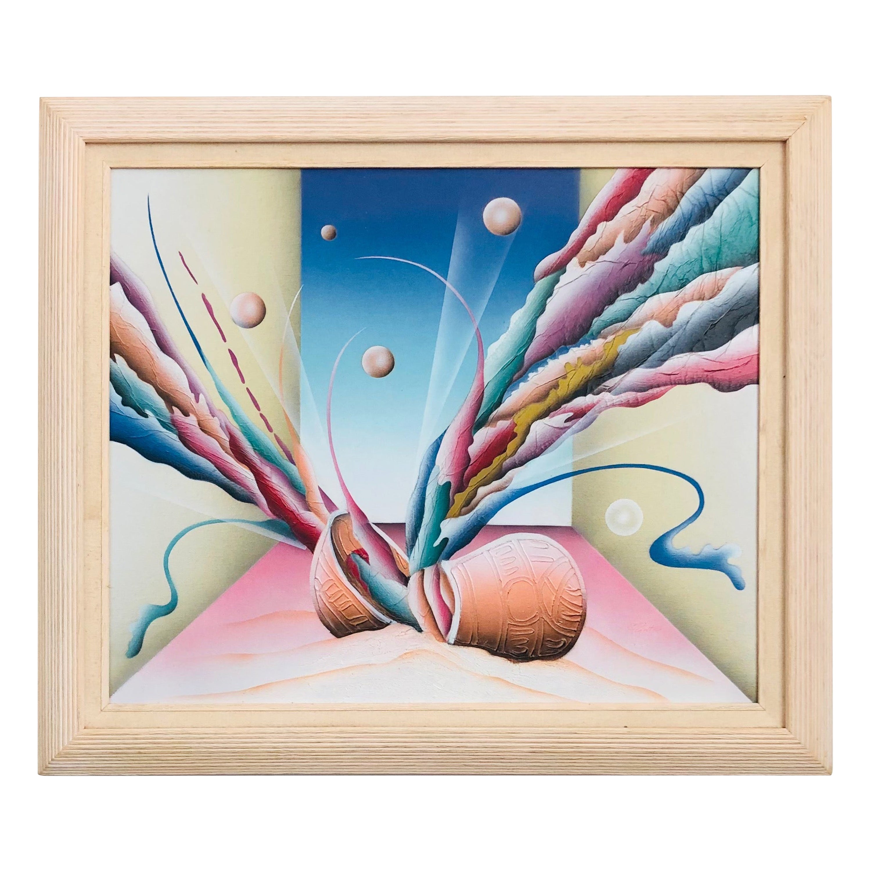 Neo Surrealist Macabre Dreamscape Painting For Sale at 1stDibs | neo ...