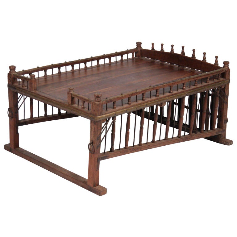 Teak Wood Indian Table at 1stDibs