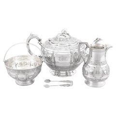 Cartier Sterling Silver Tea / Coffee Service For Sale at 1stDibs ...