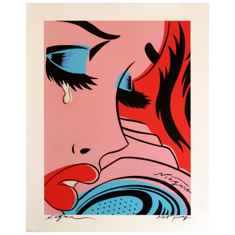 Niagara Tin Teardrop Sorry Wrong Number Signed Artist Proof Giclee ...