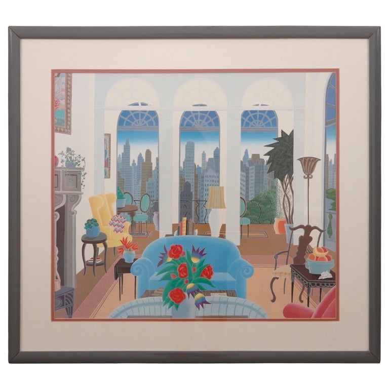 Silkscreen Print by Thomas McKnight For Sale at 1stDibs | thomas ...