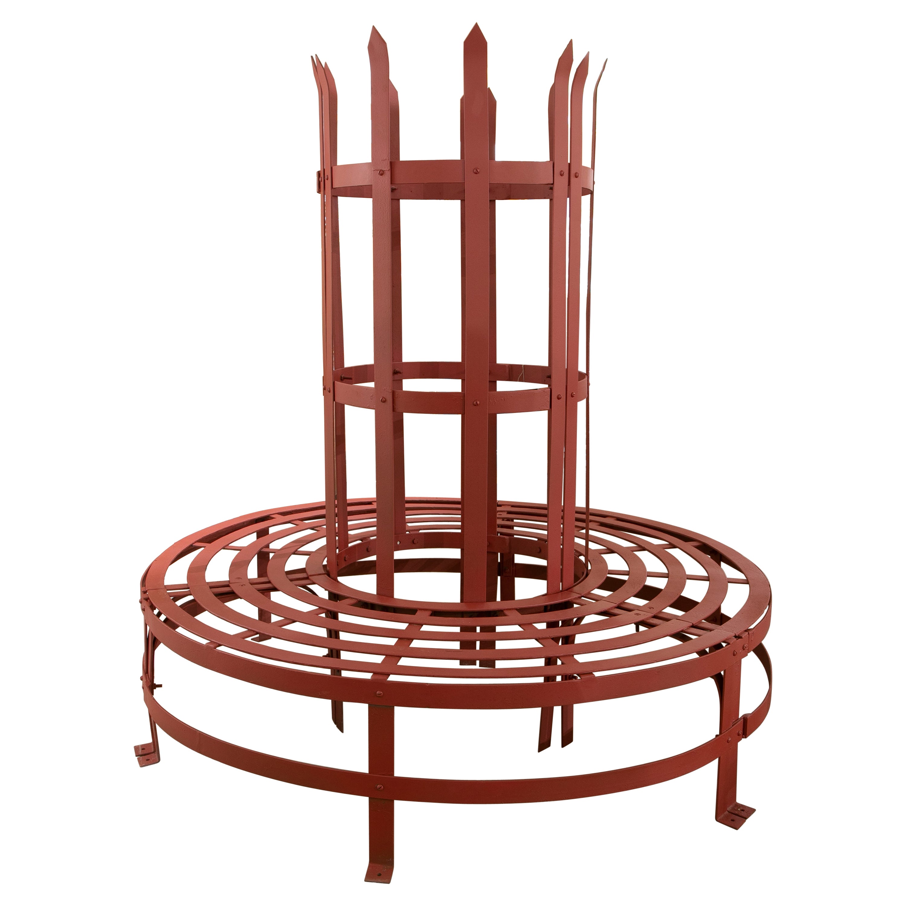 Coalbrookdale Cast Iron Bench For Sale at 1stDibs