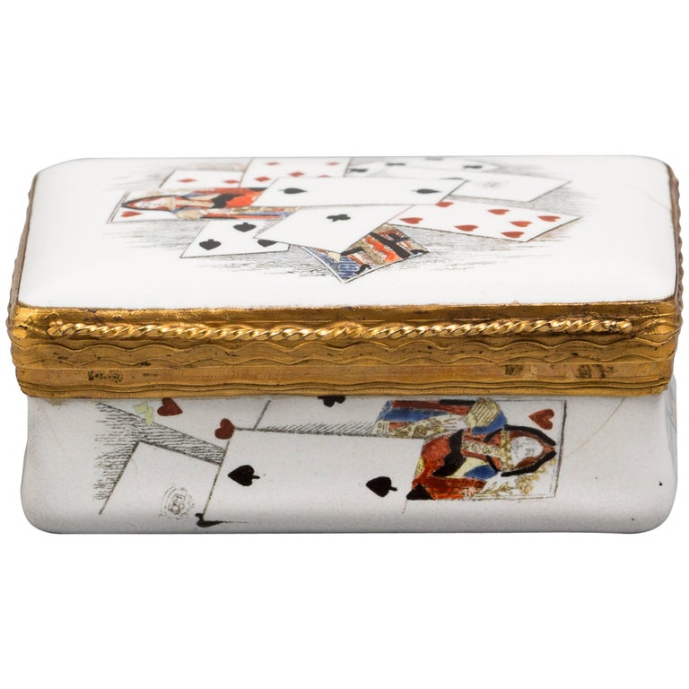 English Enamel Box, circa 1770 For Sale at 1stDibs