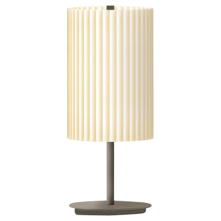 E9 Pleated Table Lamp Exclusive Handmade in Italy For Sale at 1stDibs