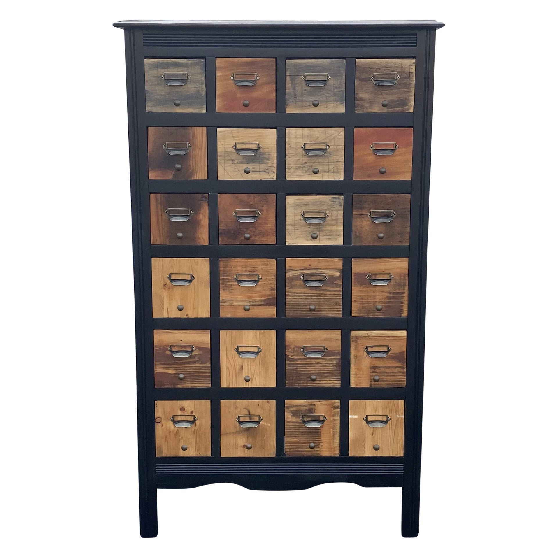 Vintage Midcentury Library Card Catalogue Cabinet at 1stDibs