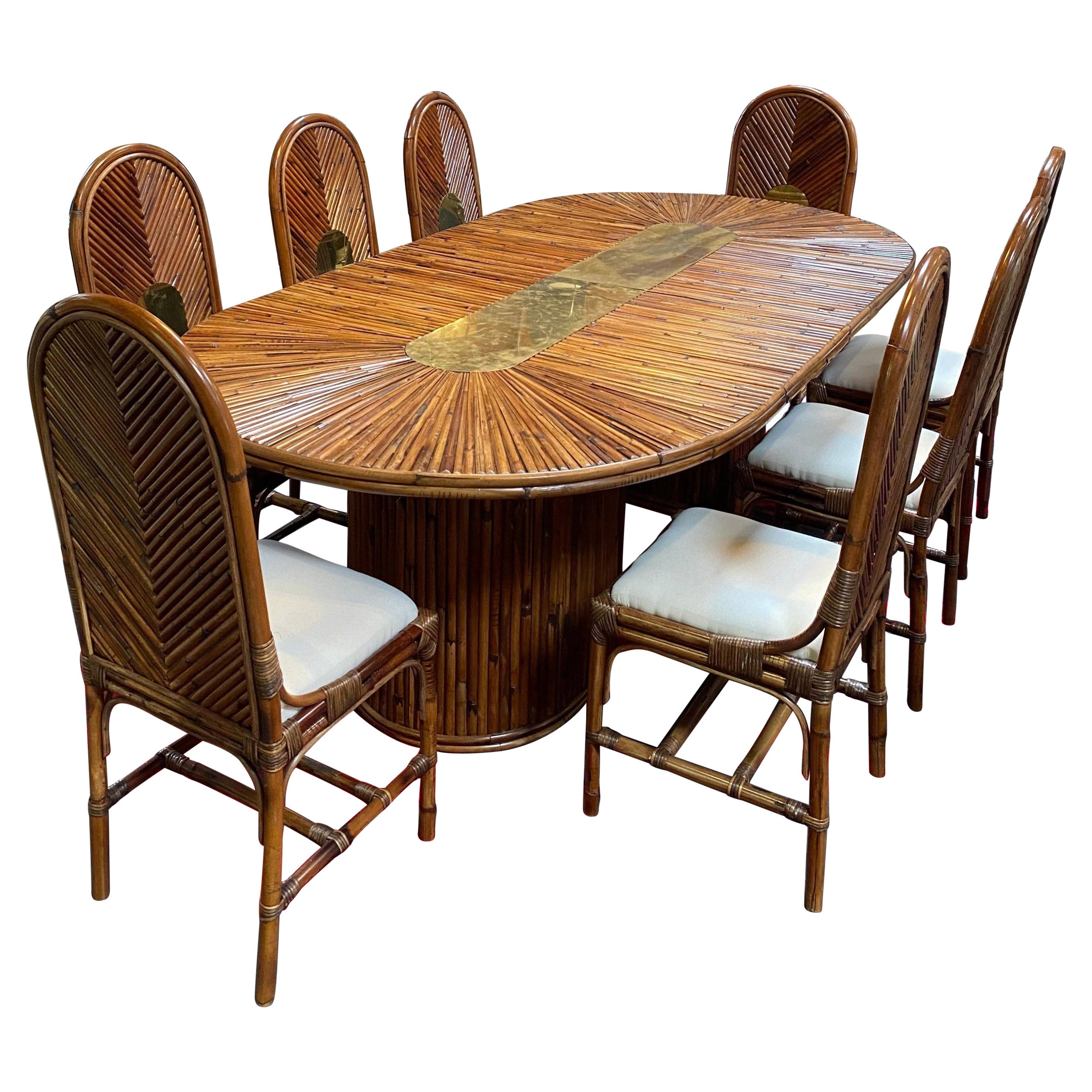 1980s Italian Travertine Dining Table For Sale at 1stDibs