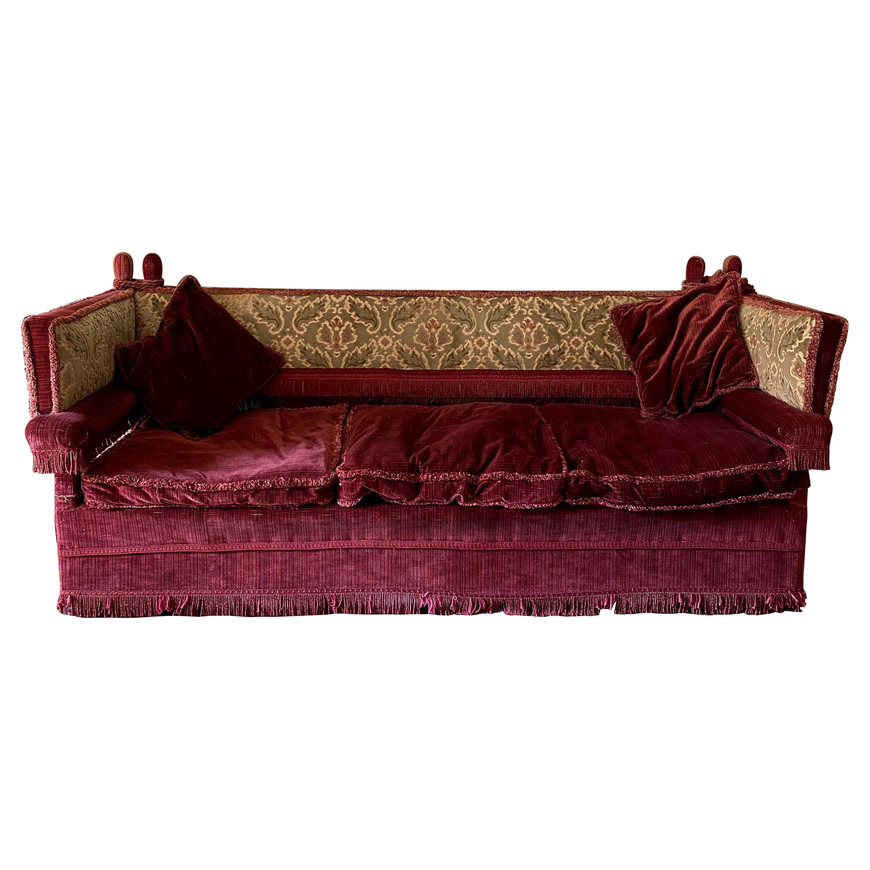 20th Century Original Club Sofa in English Style For Sale at 1stDibs