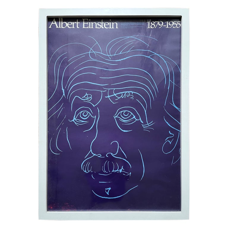 Albert Einstein Poster 2005 Centenary Celebration For Sale at 1stDibs