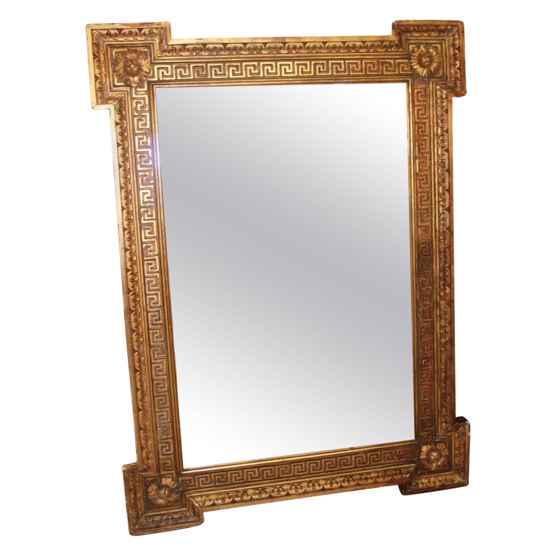 19th Century Greek Pattern Mirror at 1stDibs