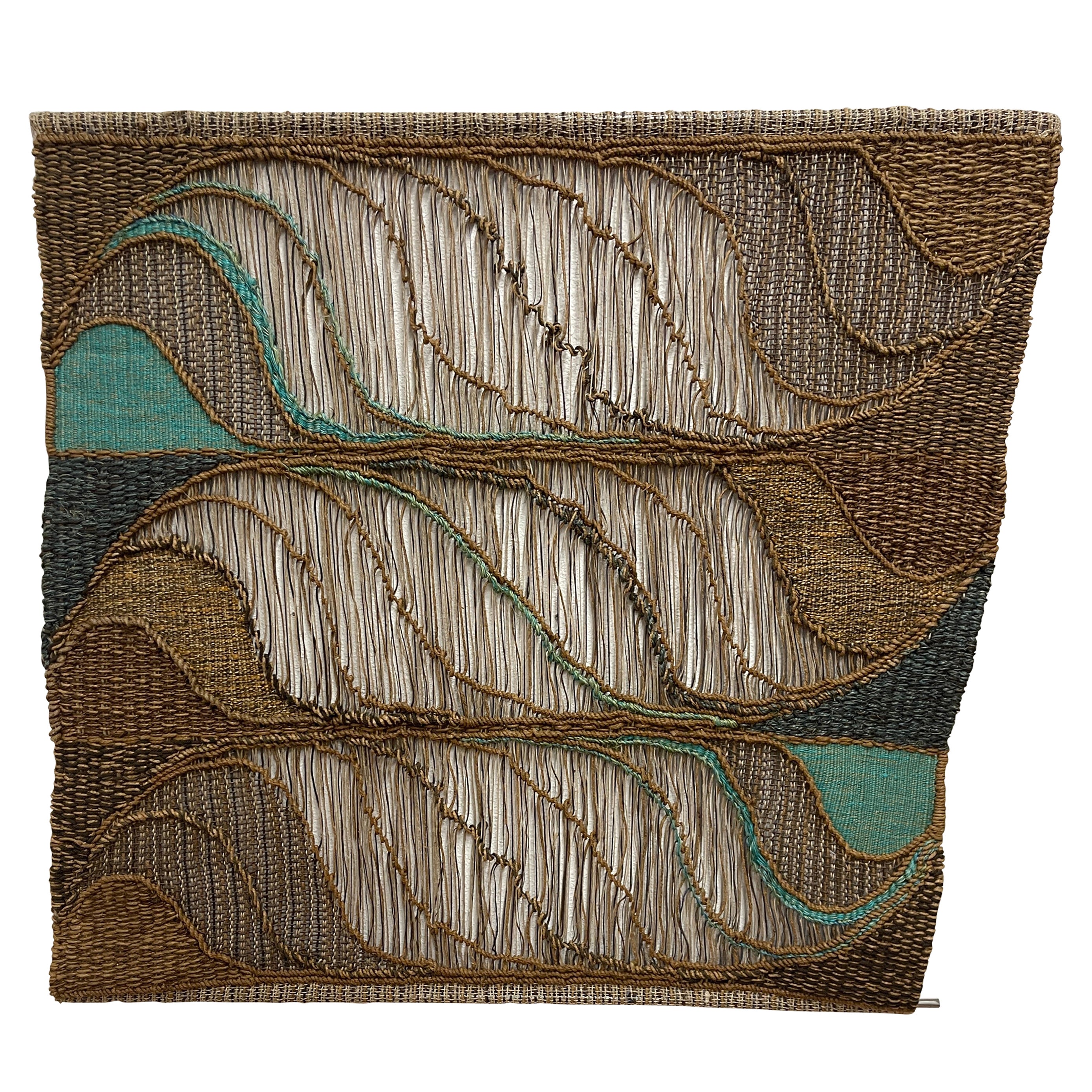 'Oblique Ombre' Textile Art Work by Fiber Artist Jane Knight, 1970s For ...