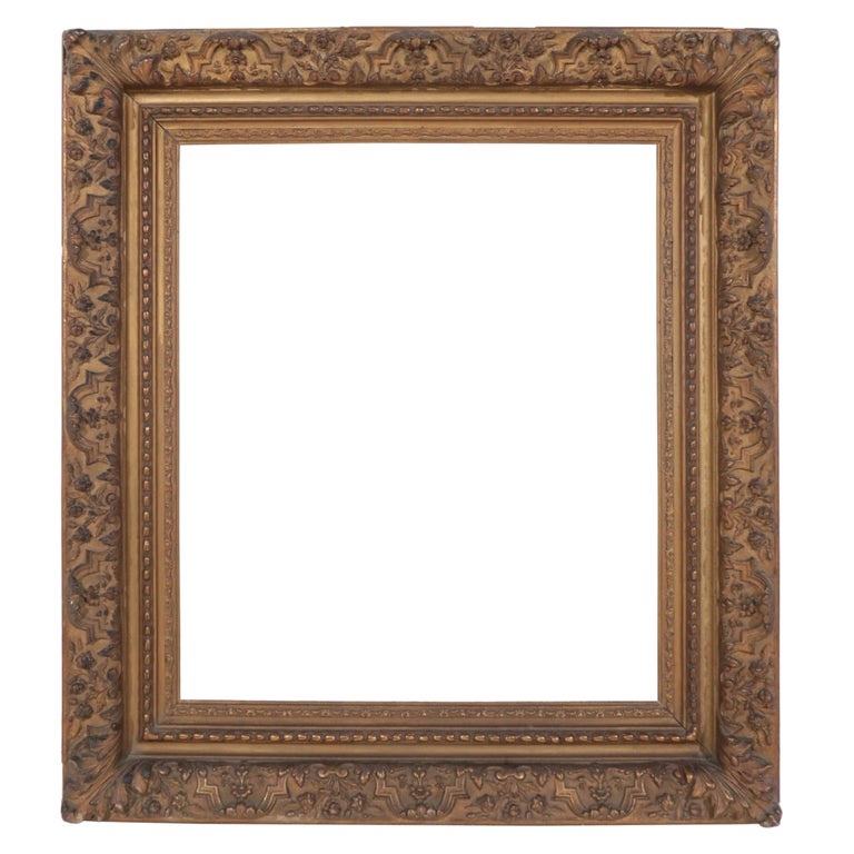Large 19th Century Bronzed French Picture / Art Presentation Frame at ...