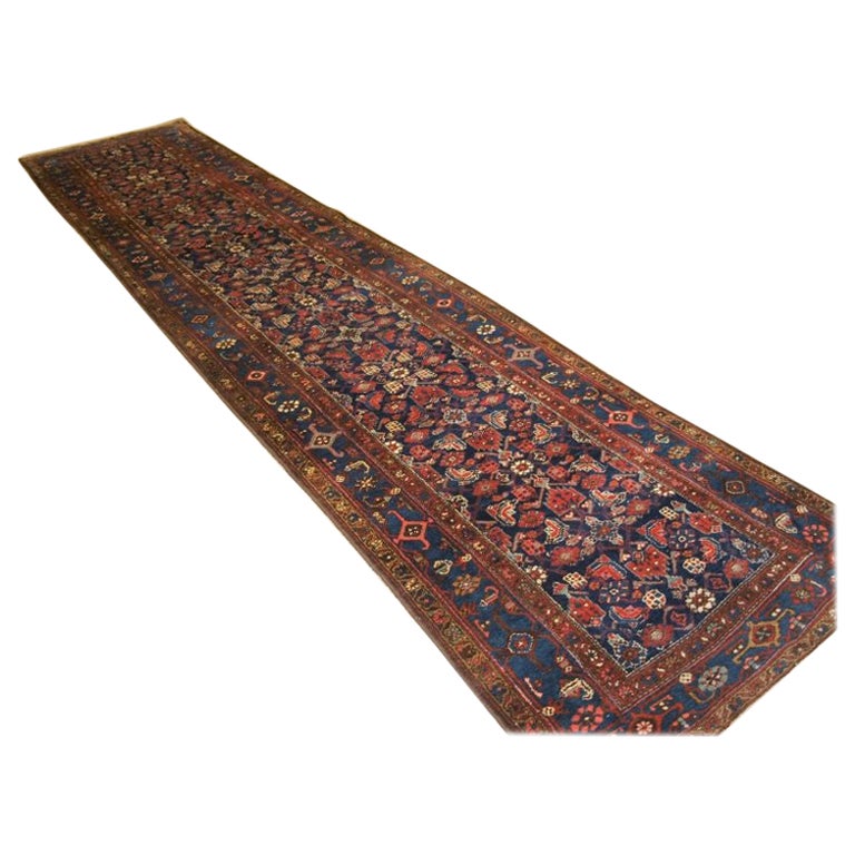 Old Persian Hamadan Region Runner For Sale at 1stDibs
