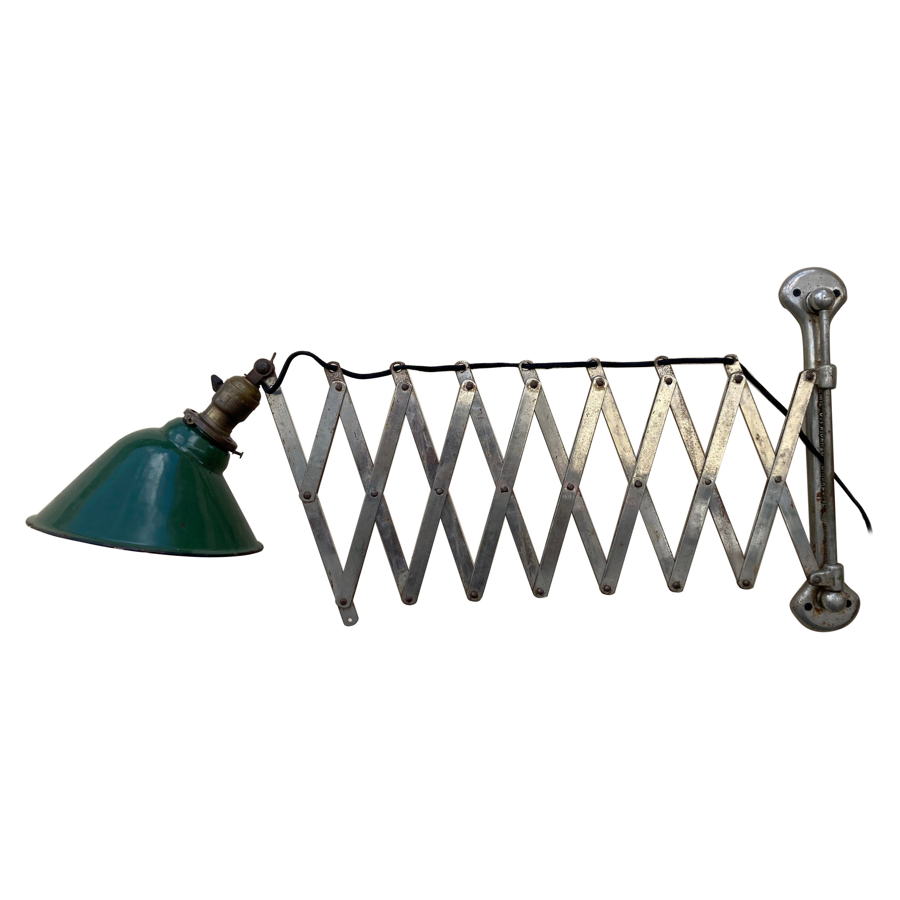 Scissor Style Extendable Wall Light For Sale at 1stDibs | extendable ...