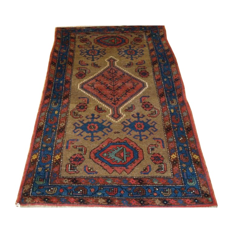 Antique Kurdish Rug from the Greater Hamadan Region For Sale at 1stDibs