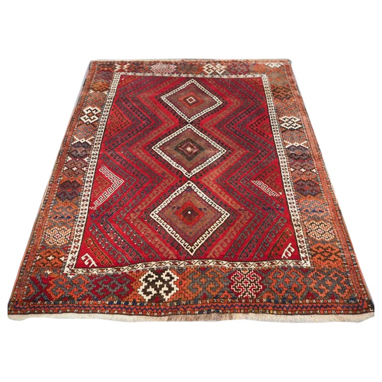 Antique Eastern Anatolian Kurdish Yuruk Rug For Sale at 1stDibs