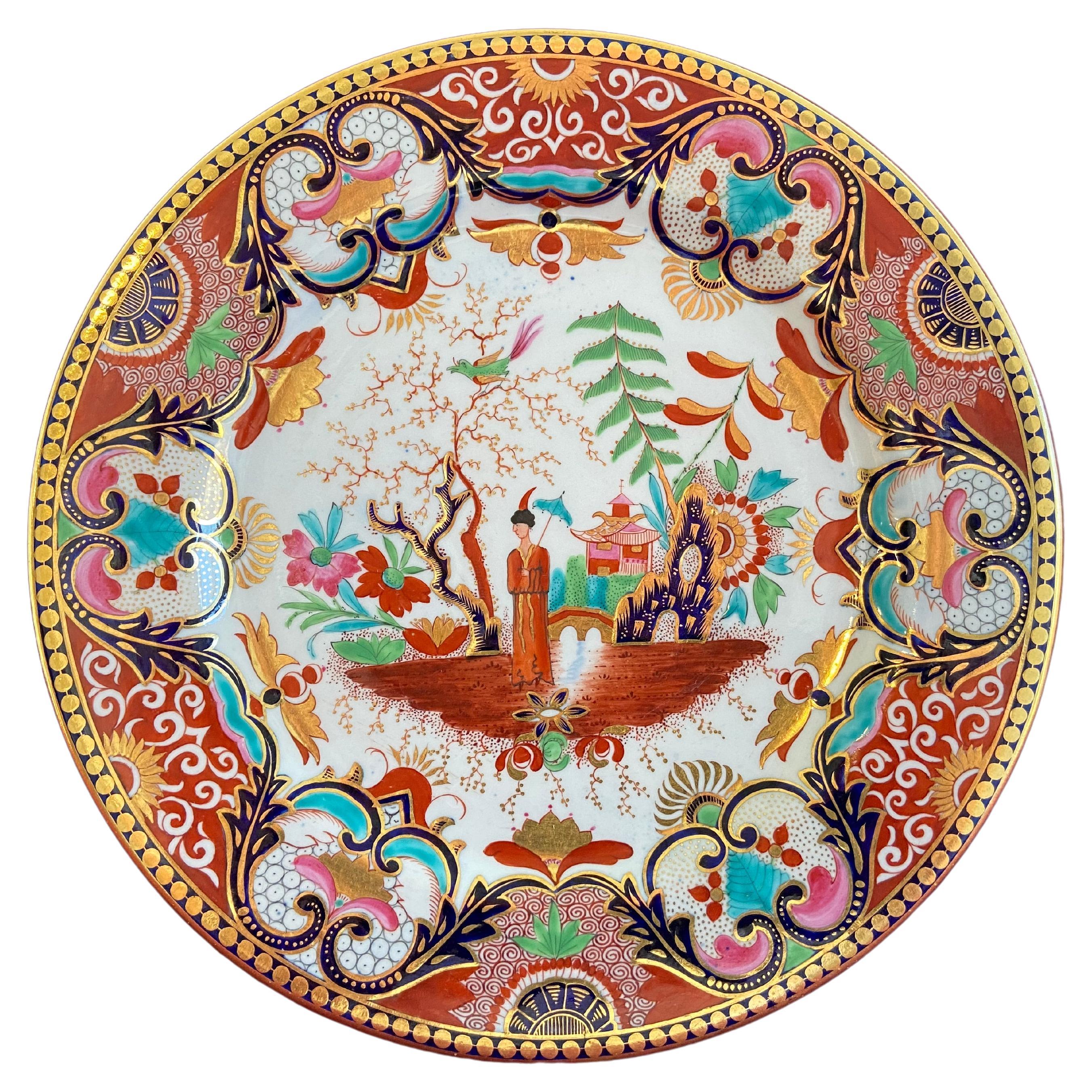 Fine Flight Barr and Barr Worcester Japan Pattern Plate C.1815-1820 For ...
