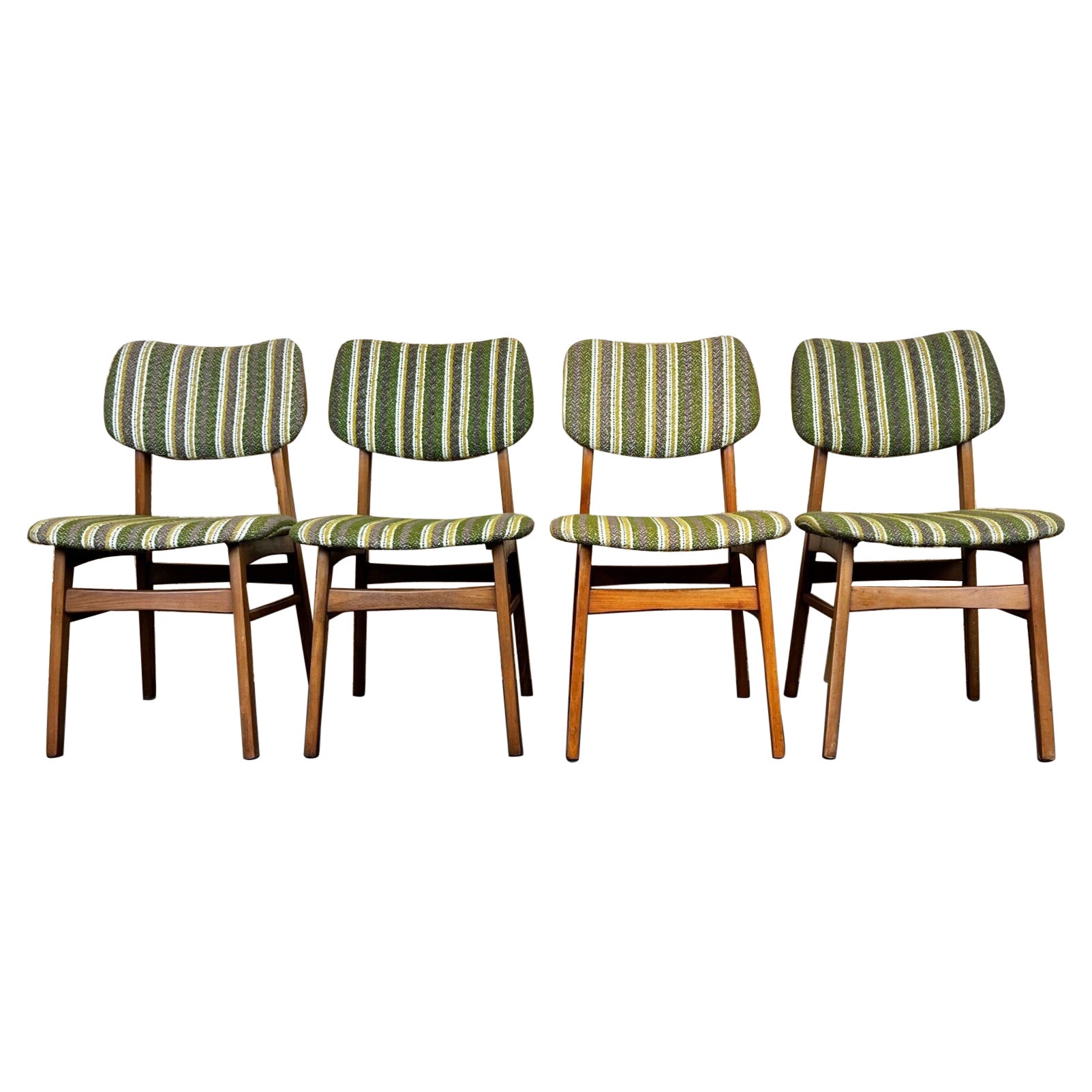 4x 60s 70s Chairs Teak Dining Chair Niels O. Möller for J.L. Moller's ...