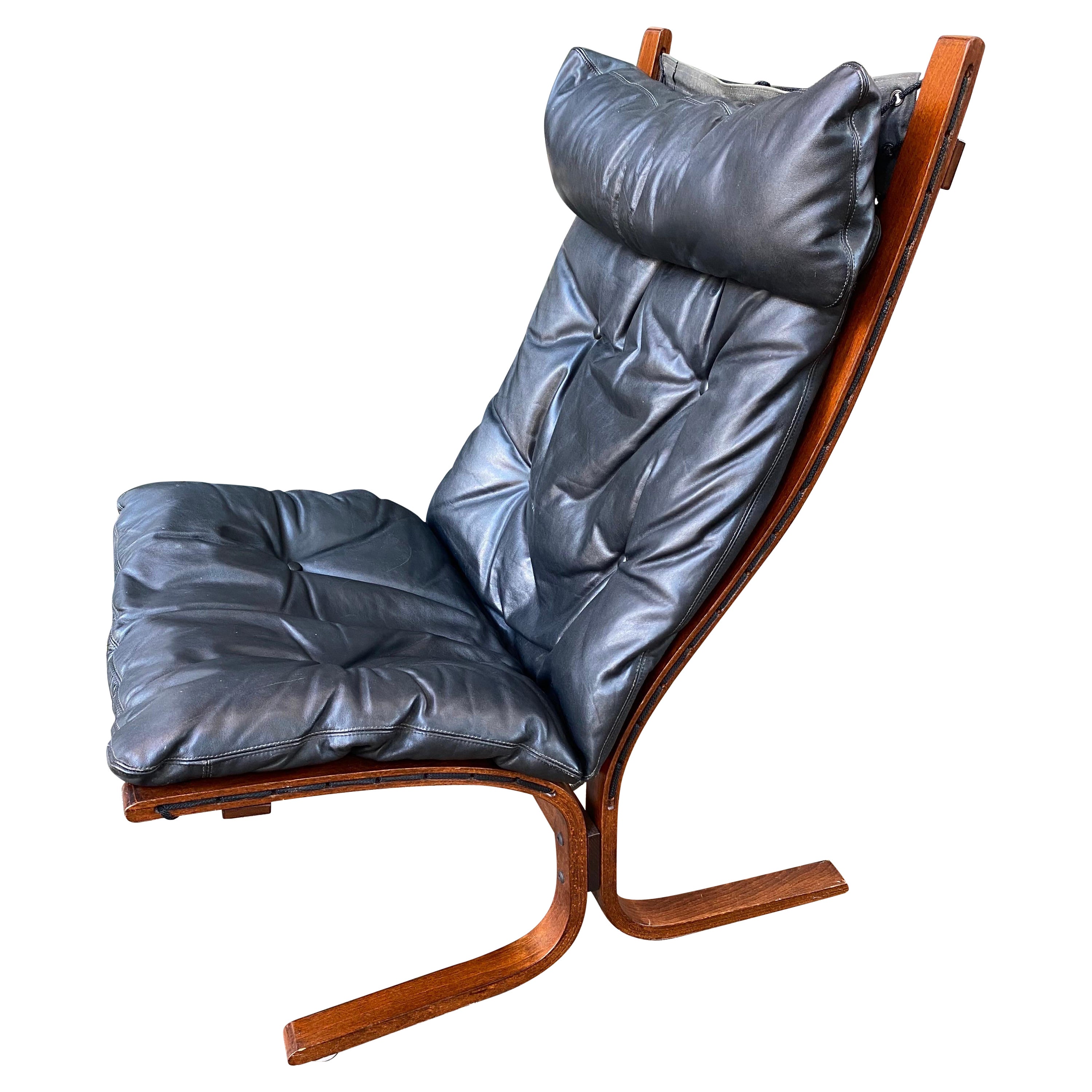 A Chrome Sling Chair in the Style of Ingmar Relling at 1stDibs