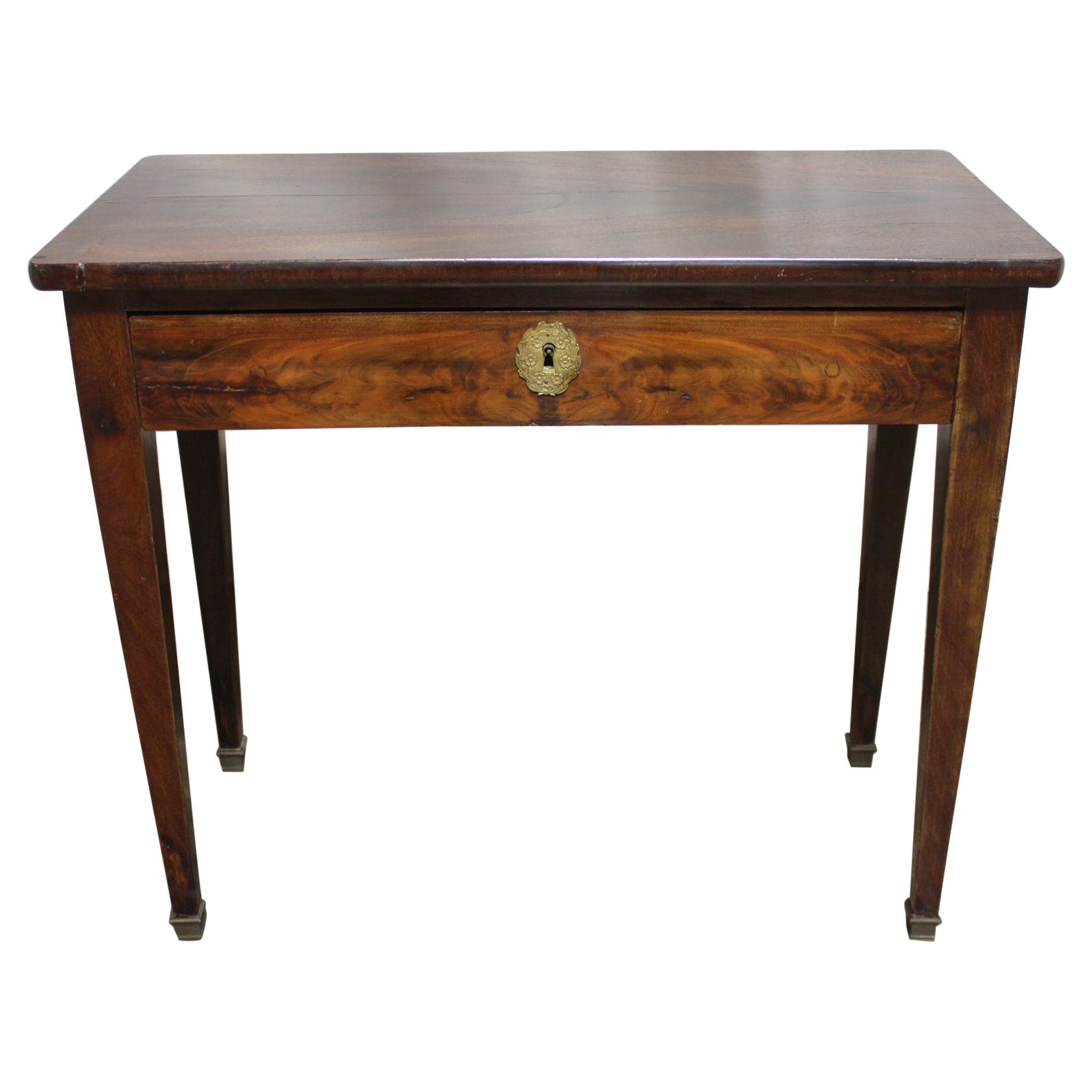 French Mahogany Work Table, 1830 For Sale at 1stDibs