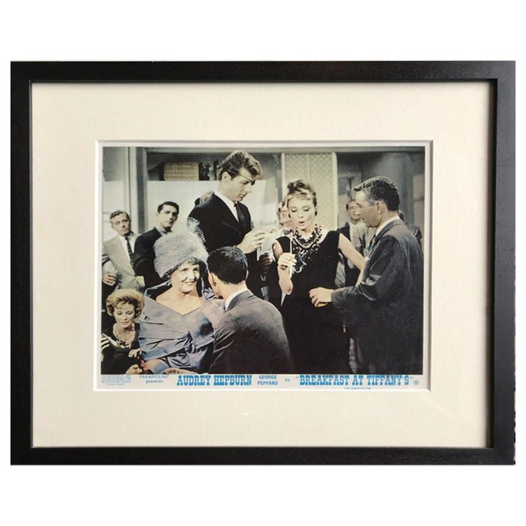 Breakfast at Tiffany's, Framed Poster '1961' For Sale at 1stDibs