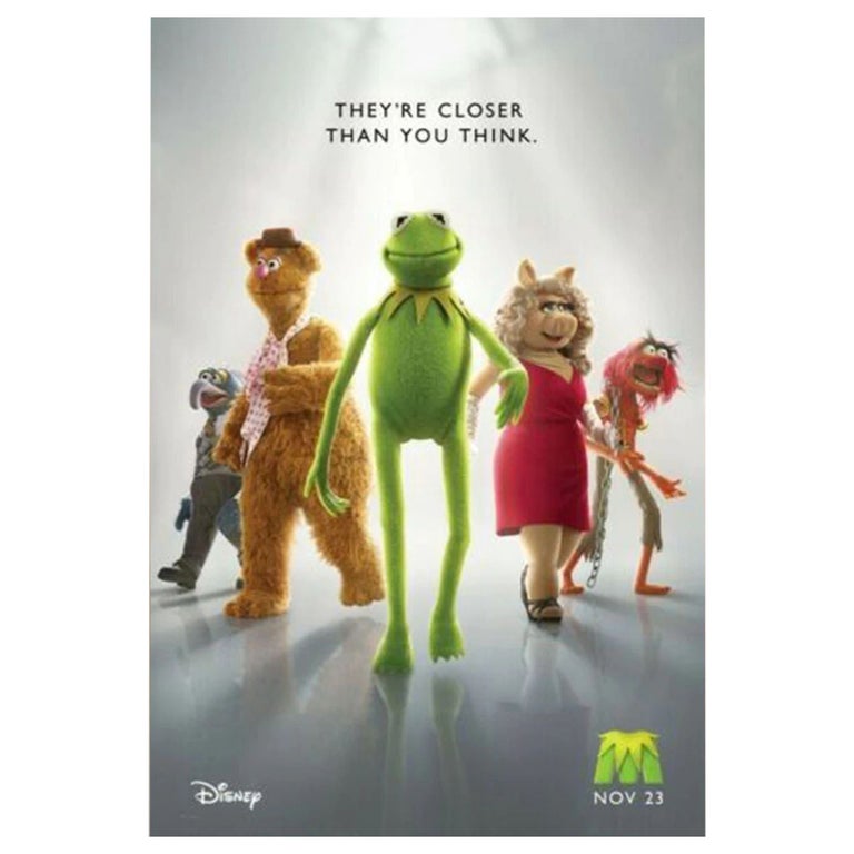 The Muppets, Unframed Poster, 2011 For Sale at 1stDibs | the muppets ...