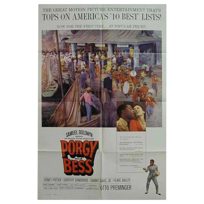 Porgy and Bess, Unframed Poster, 1959 For Sale at 1stDibs