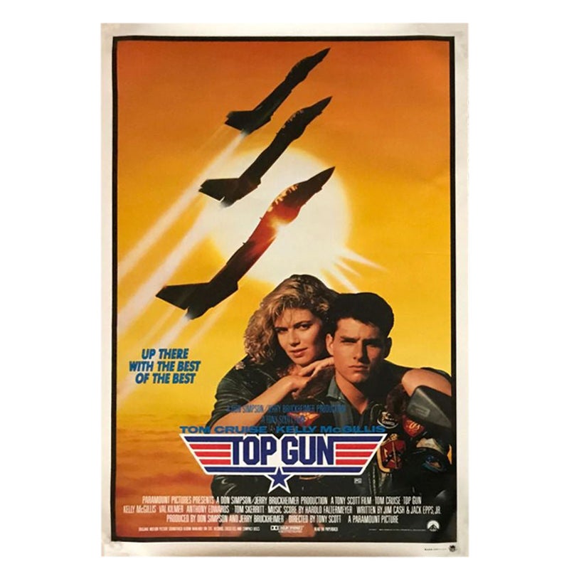 Top Gun, Unframed Poster, 1986 at 1stDibs | top gun poster 1986