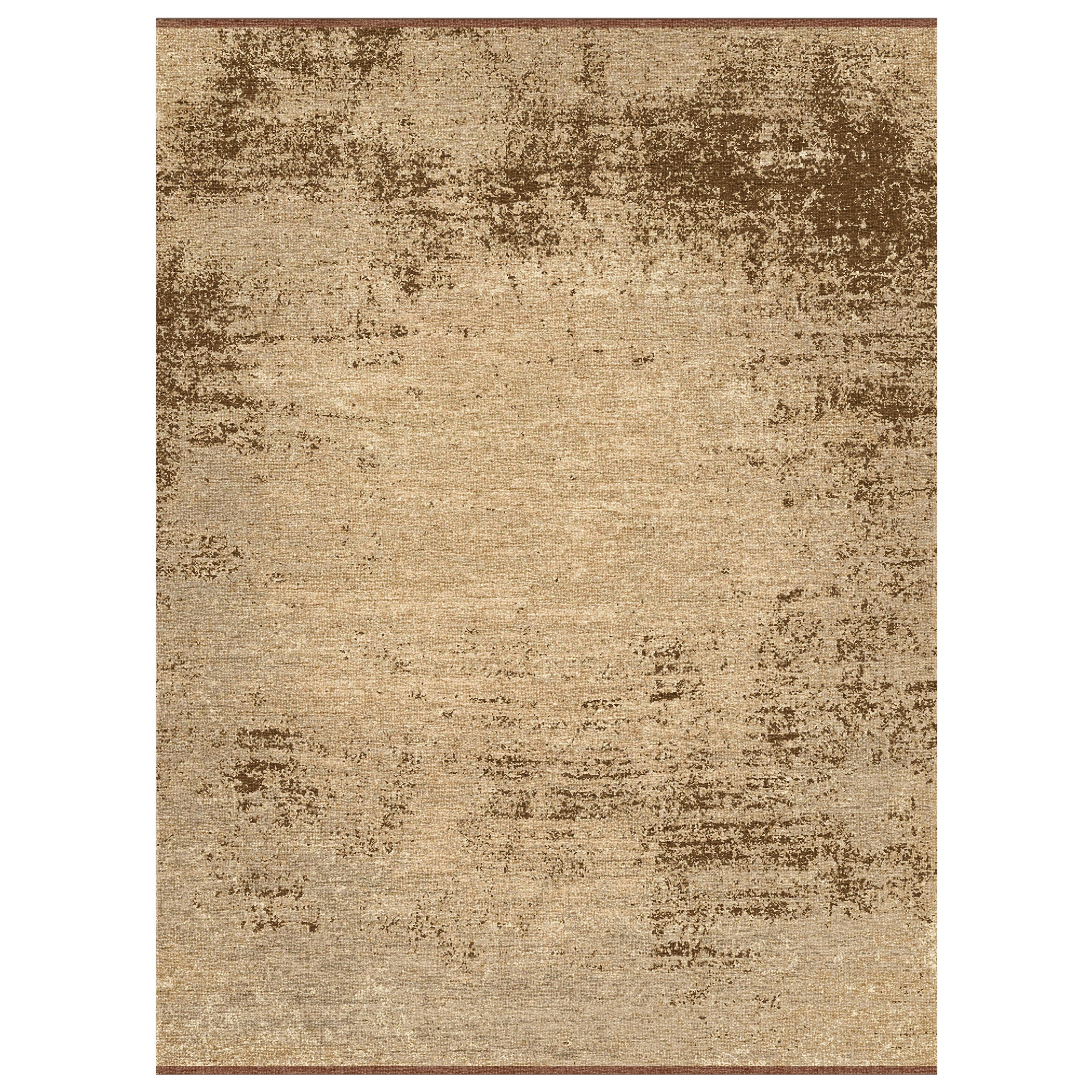Nazmiyal Collection Abstract Modern Transitional Rug. 7 ft 5 in x 11 ft ...