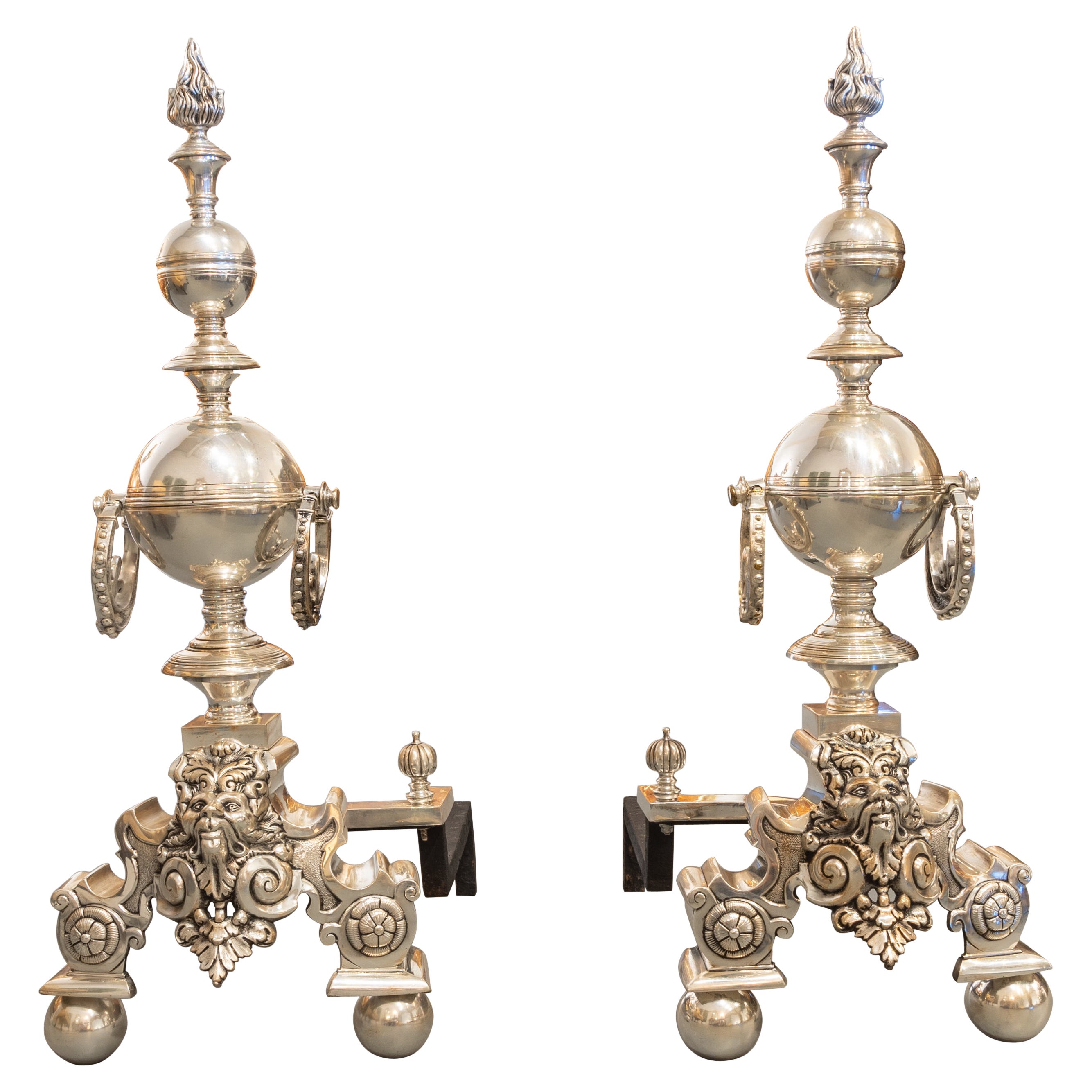 Near Pair of Victorian Gothic Large Chimney Pots at 1stDibs