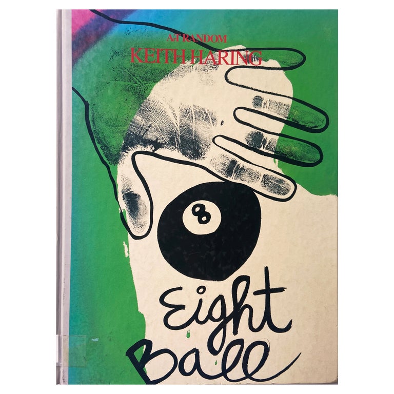 Keith Haring Eight Ball 1989 ''Hardcover Book'' For Sale at 1stDibs