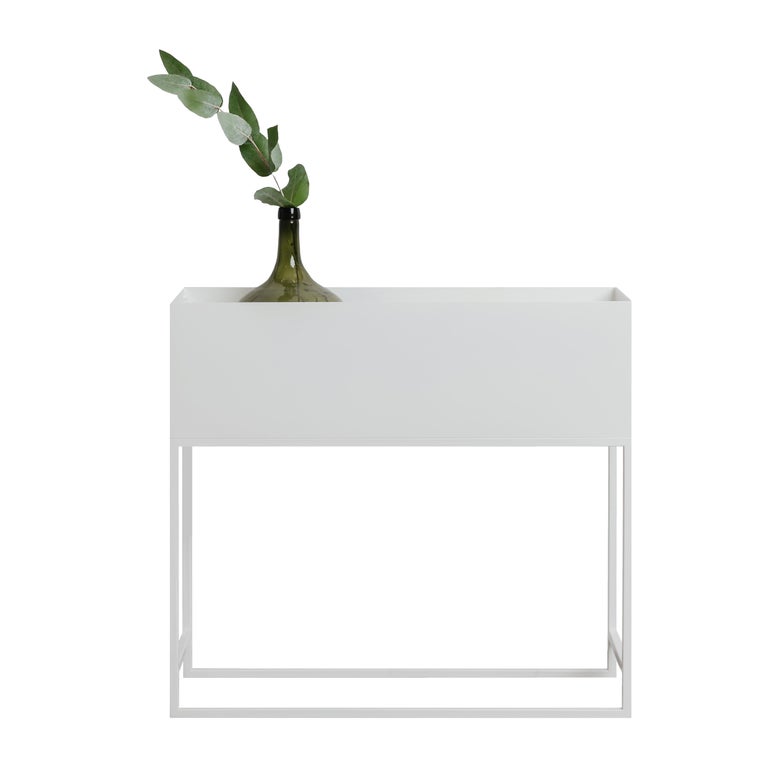 White Bloom Box Console Table by Un’common For Sale at 1stDibs
