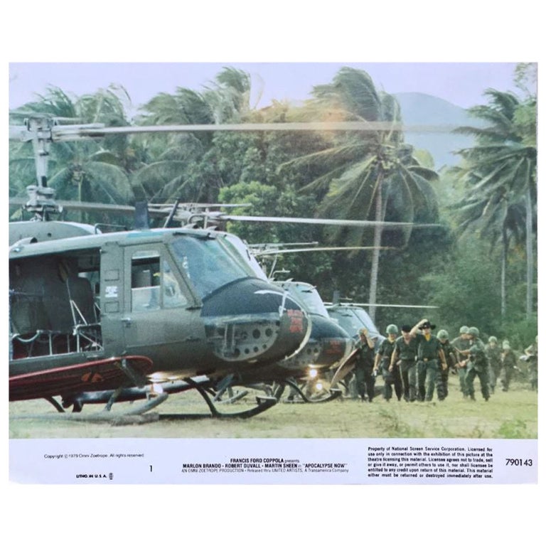 Apocalypse Now Helicopter Poster