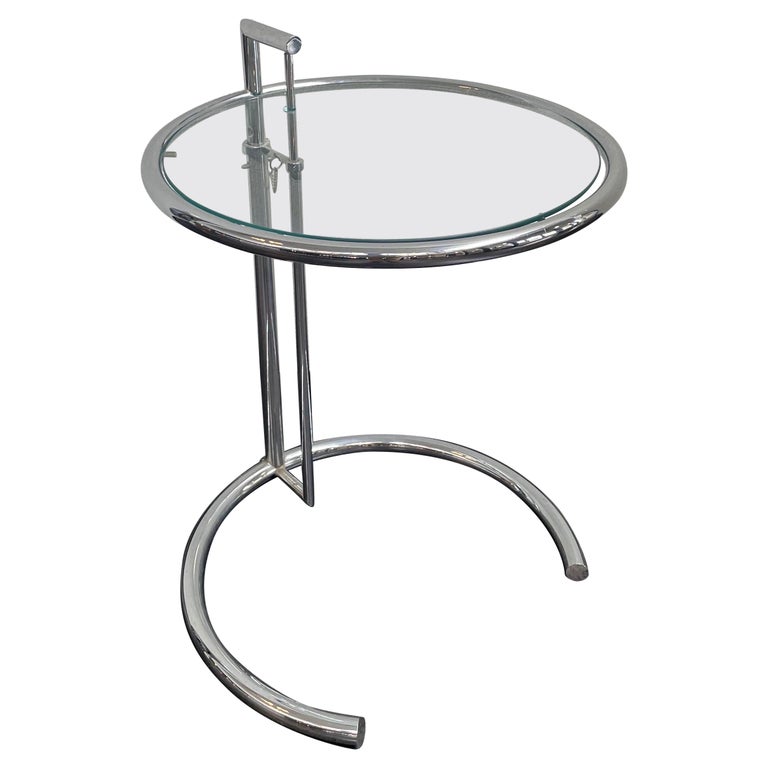 Eileen Gray’s E1027 Adjustable Side Table at 1stDibs