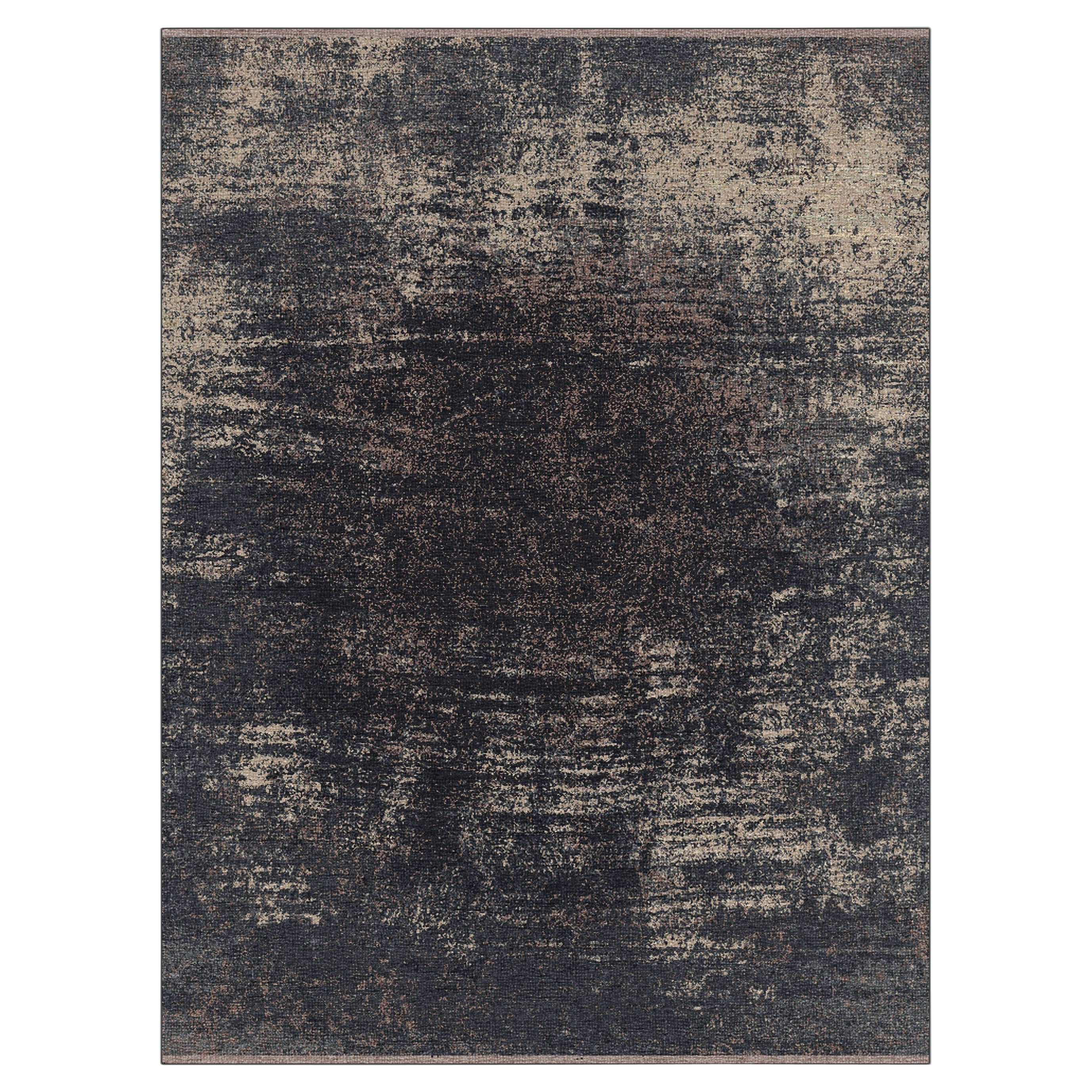 Nazmiyal Collection Textured Brown Modern Transitional Rug. 7 ft 7 in x ...