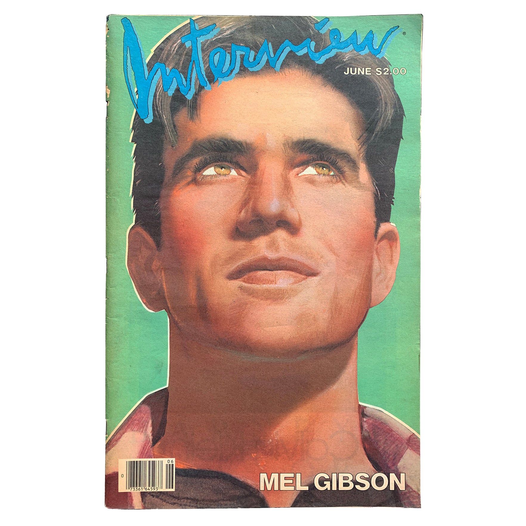 Vintage Interview Magazine, June 1984 Edition For Sale at 1stDibs