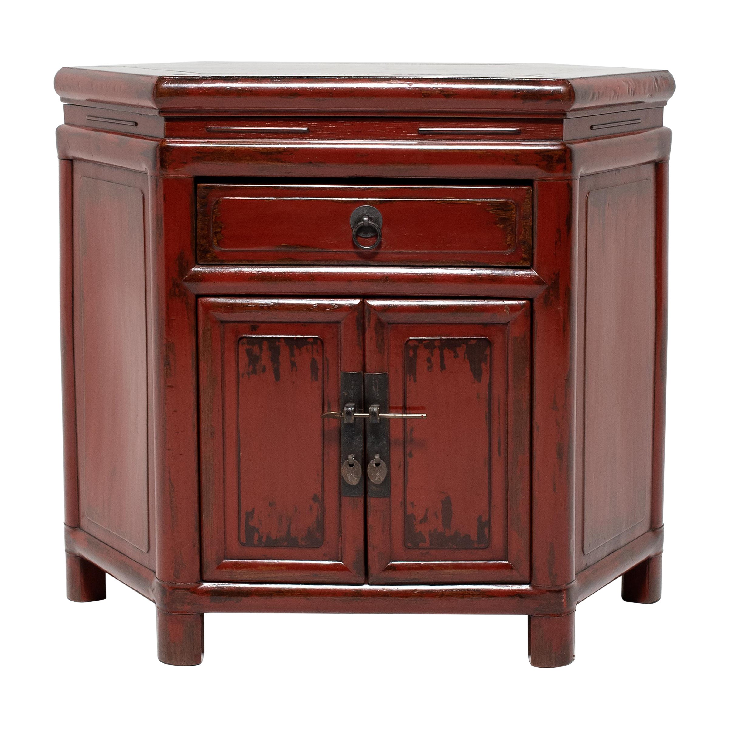 Chinese Red Lacquer Stand at 1stDibs
