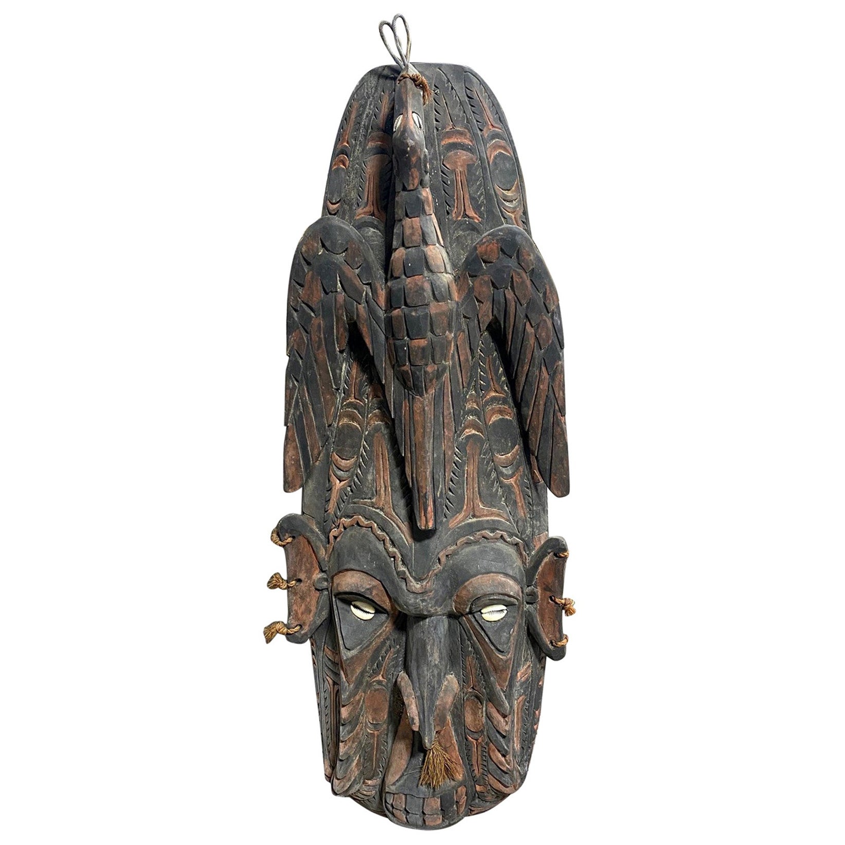 Papua New Guinea MEI Mask from Tambanum Village at 1stDibs
