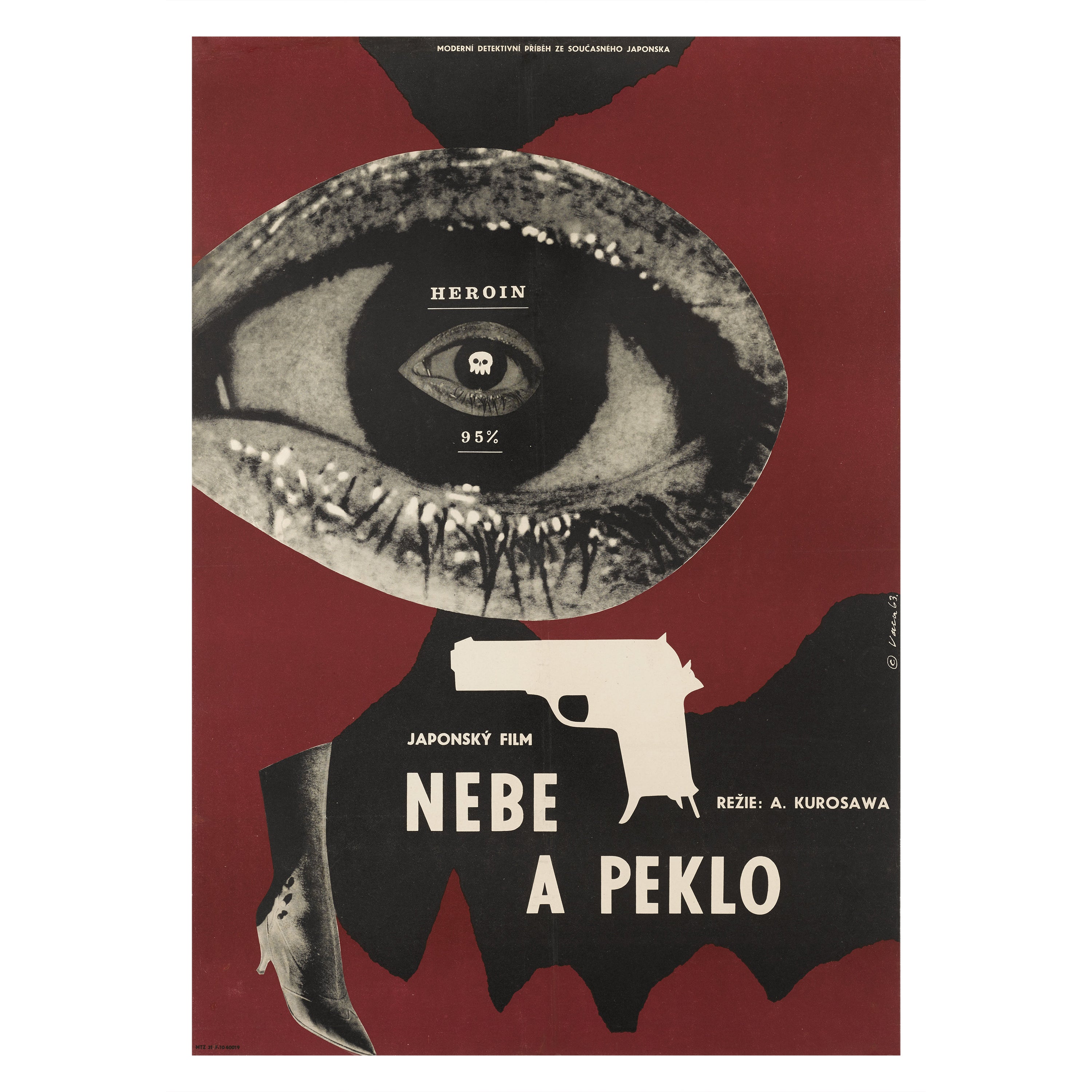 High and Low, Unframed Poster, 1963 For Sale at 1stDibs