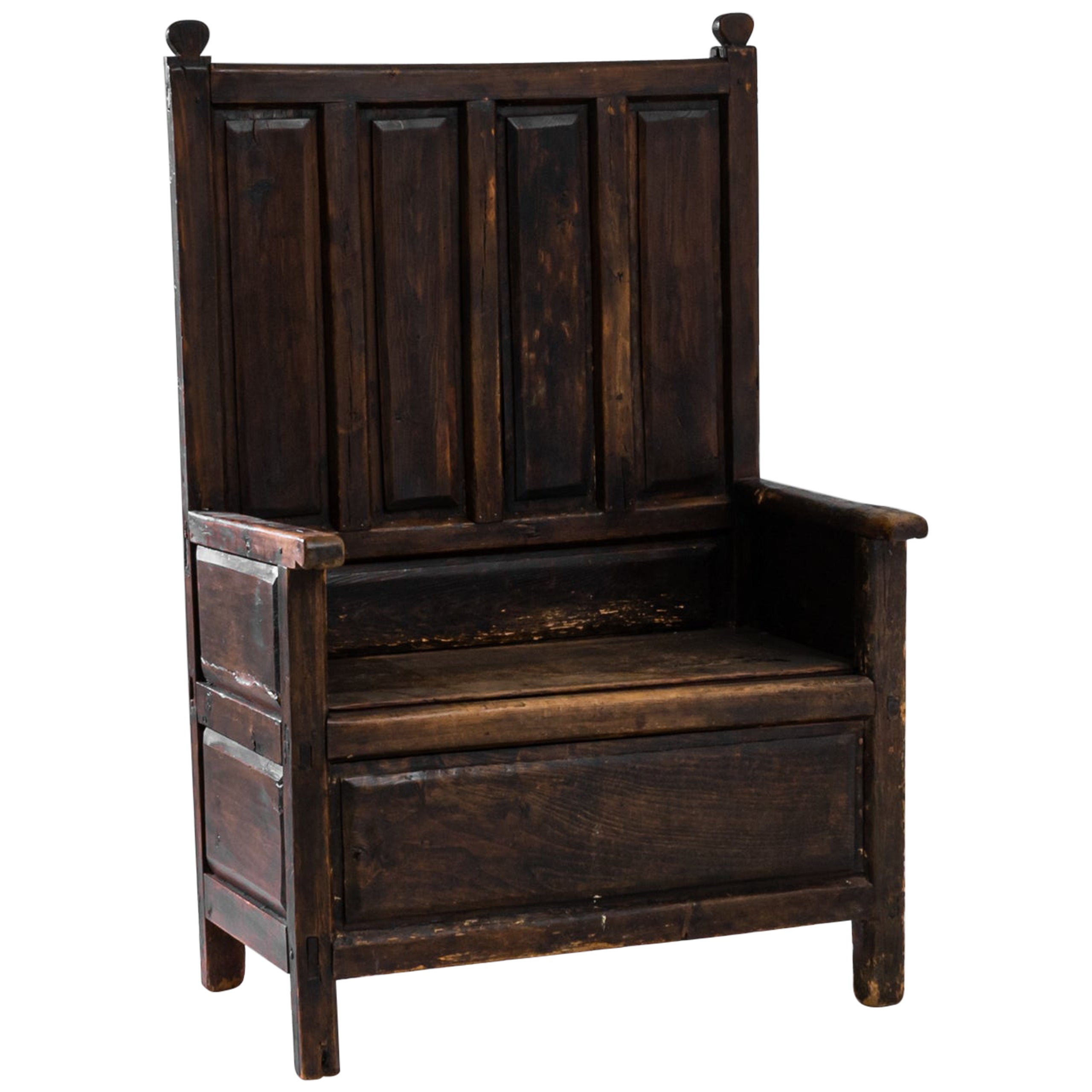 British Colonial Ebony Chair at 1stDibs