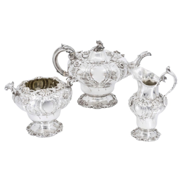 Tea Service English, London Early 19th Century, Charles Fox II, 1801 ...