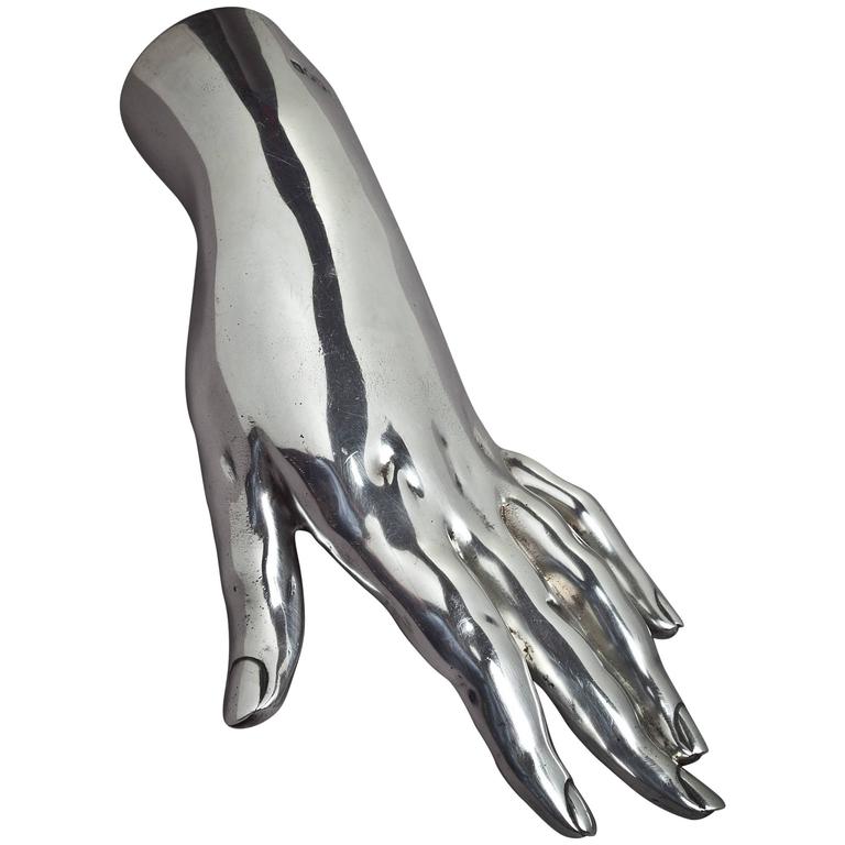 English Silver Hand, London, 1909 For Sale at 1stdibs