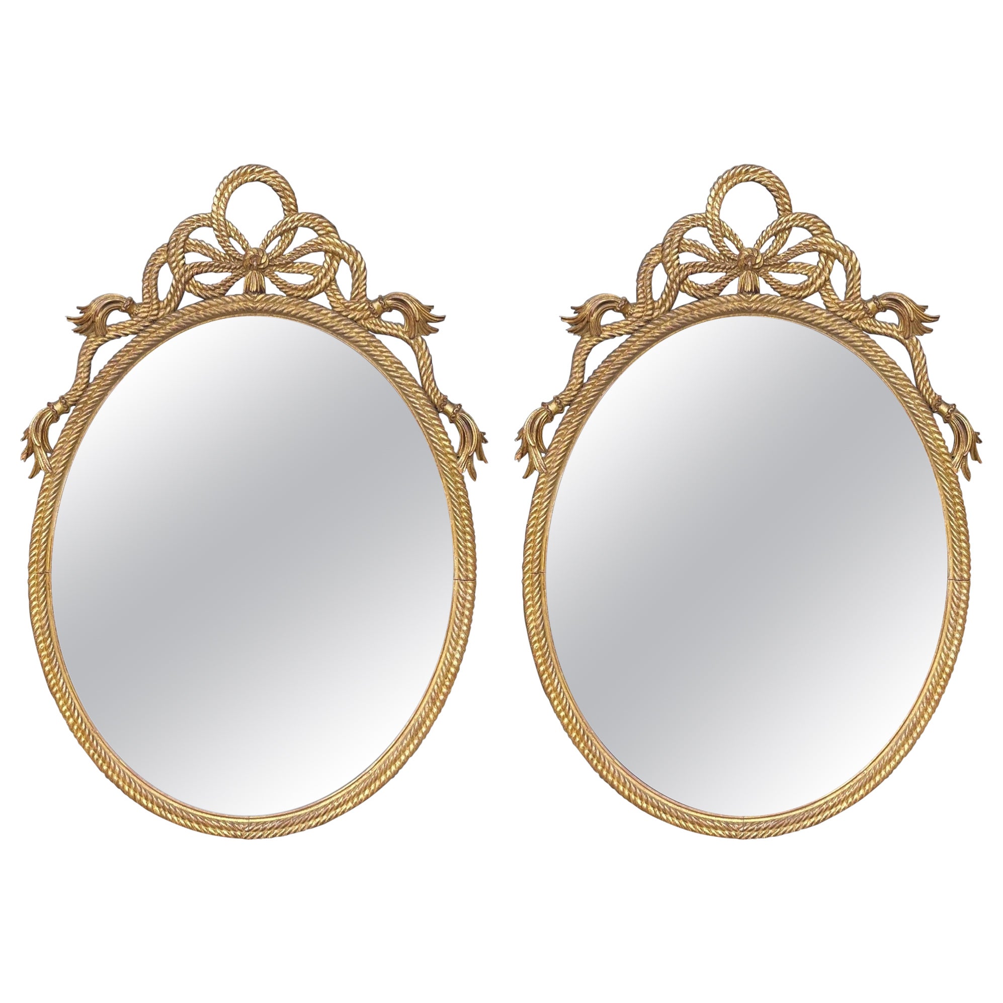 Black and Giltwood Flemish Style Mirror with Carved Floral and Foliage ...