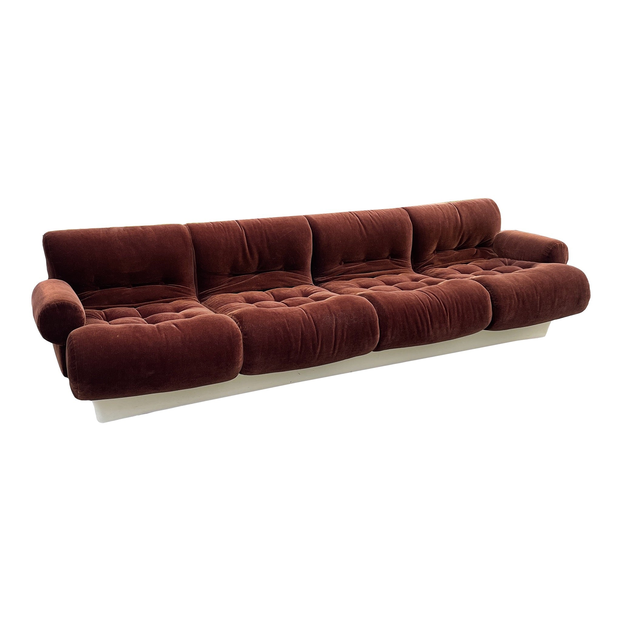 Chromcraft Fiberglass Shell Sofa Mid-Century Modern , 1960s , USA at ...