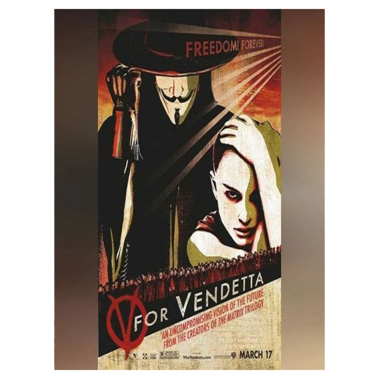 V For Vendetta Movie Poster