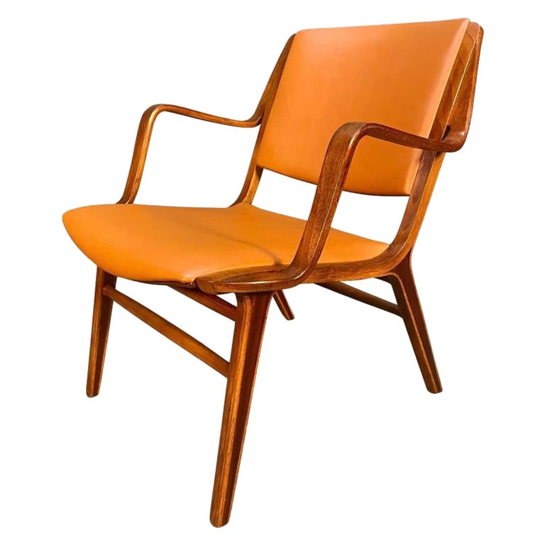 Vintage Danish Mid-Century Modern "Ax" Chair by Peter Hvidt and Orla ...