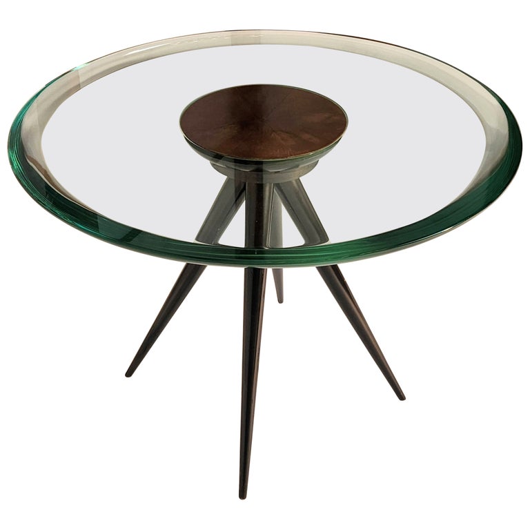 Cast Glass Side Table by Pietro Chiesa Fontana Arte 1938/ 1948 For Sale ...