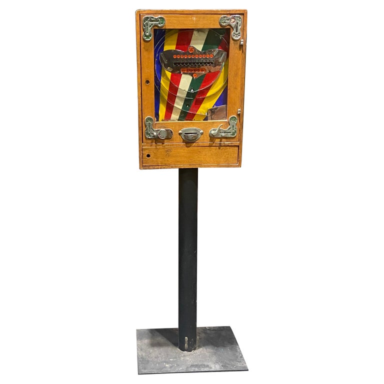 Vintage Ball Cascade Bryan's Elevenses Allwin Penny Slot Machine For ...