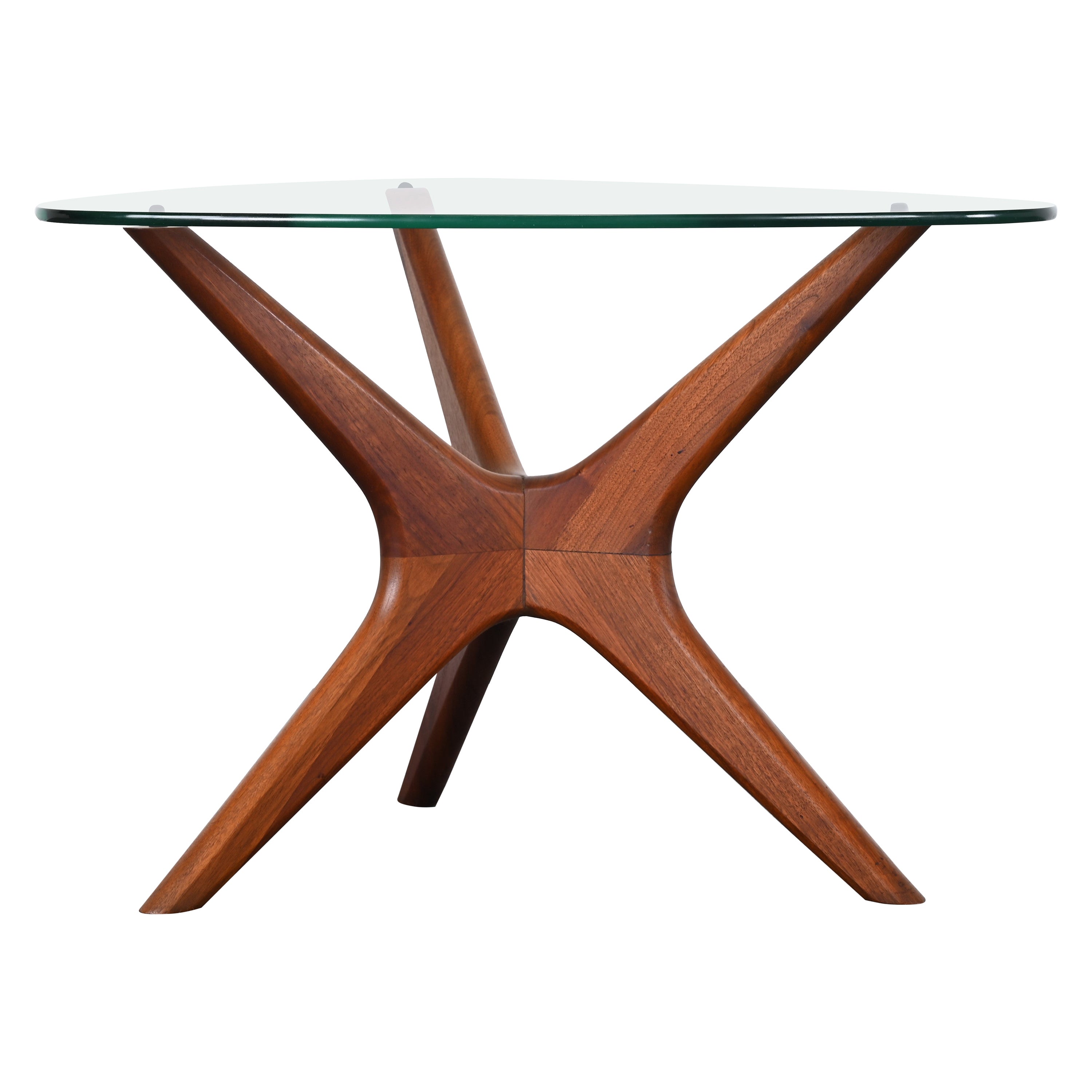 Walnut "Jacks Table" by Adrian Pearsall, 1960s For Sale at 1stDibs