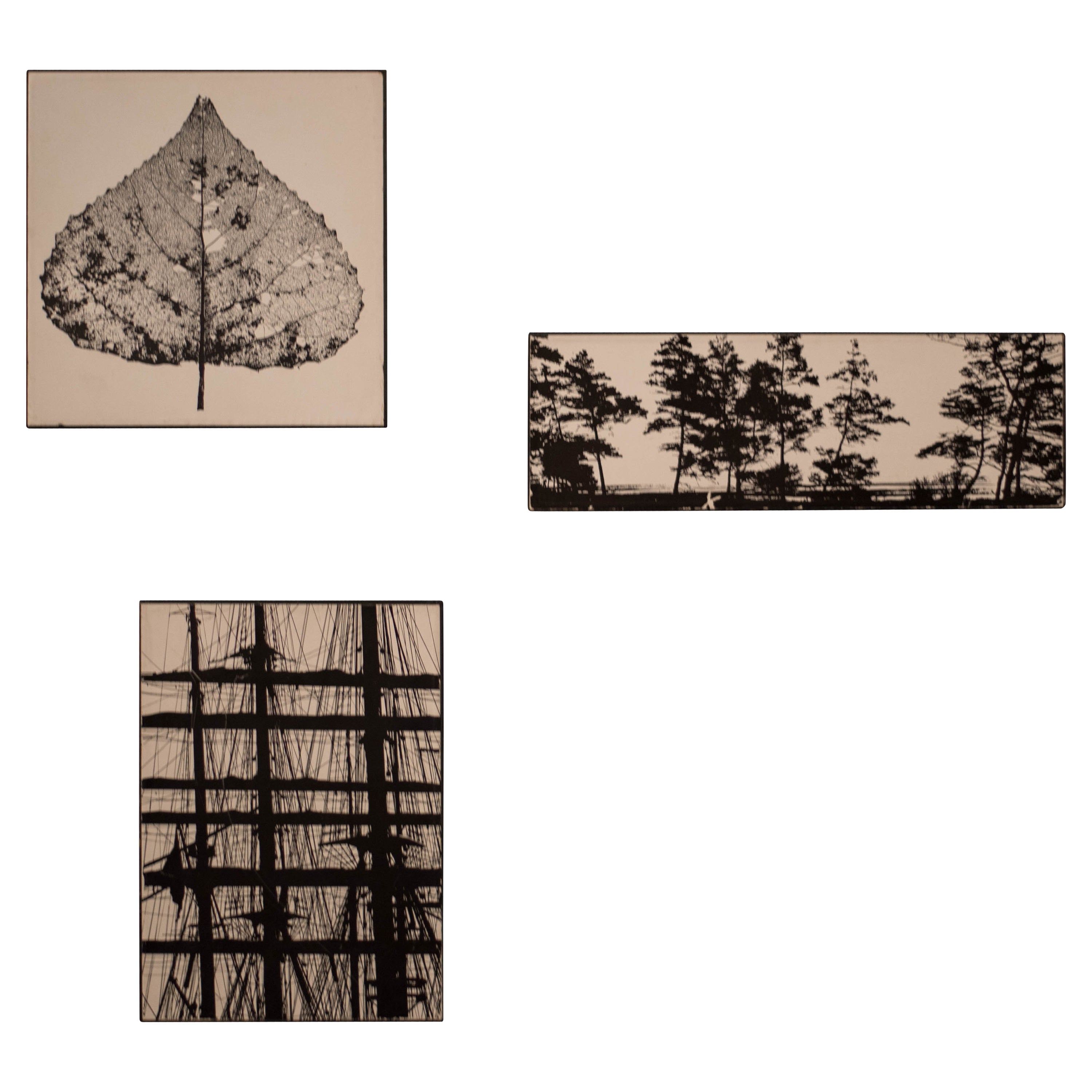 Vintage Abstract Oil Painting by R. Styles at 1stDibs