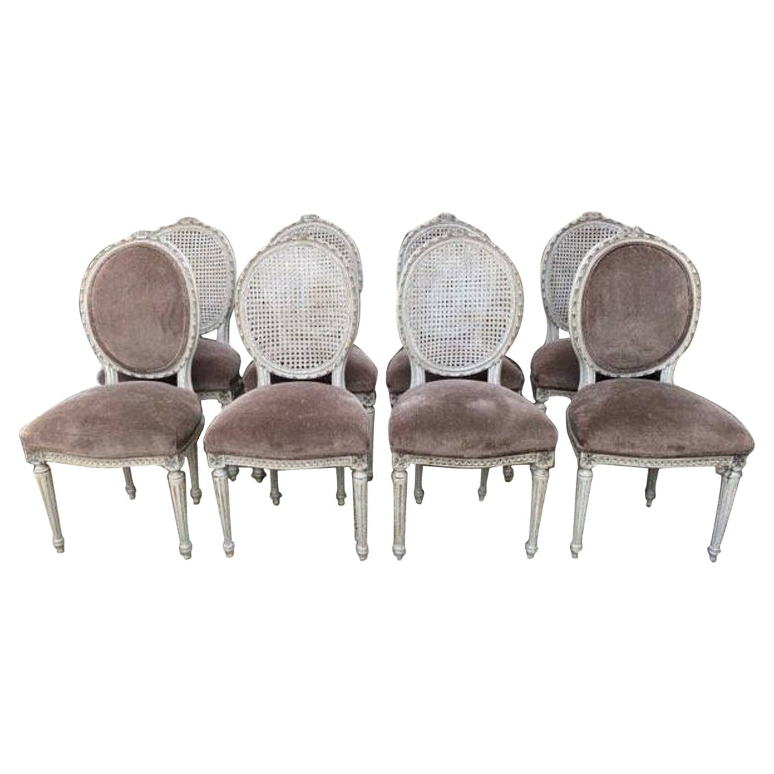Set of Eight 19th Century Swiss Alpine Chairs at 1stDibs